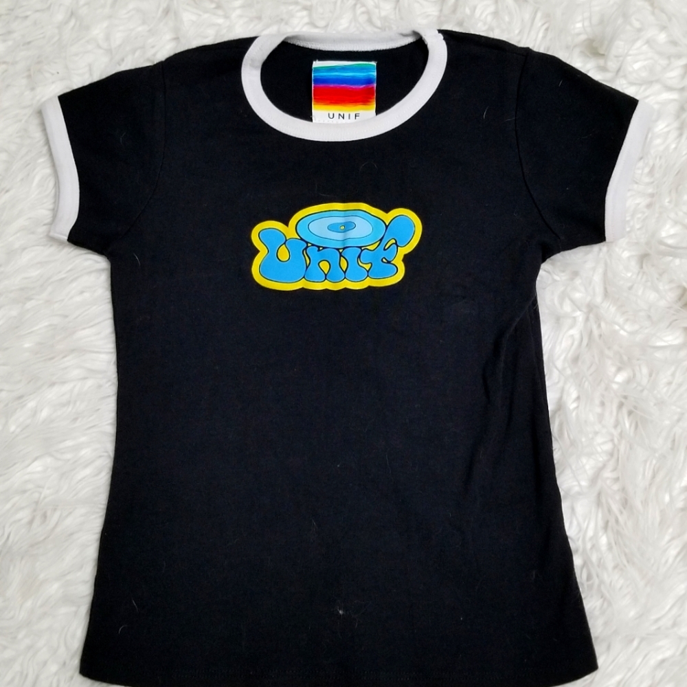 Unif Rare Xs Logo Babytee - Gem